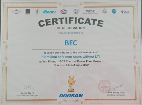 Awards & Recognitions - BEC