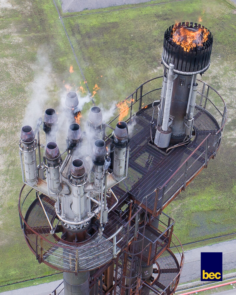 Flare Stack Maintenance and Repairs - BEC