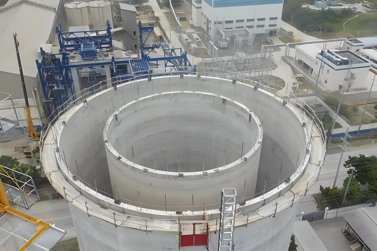 Construction of Dual-Wall Cement Silo - BEC