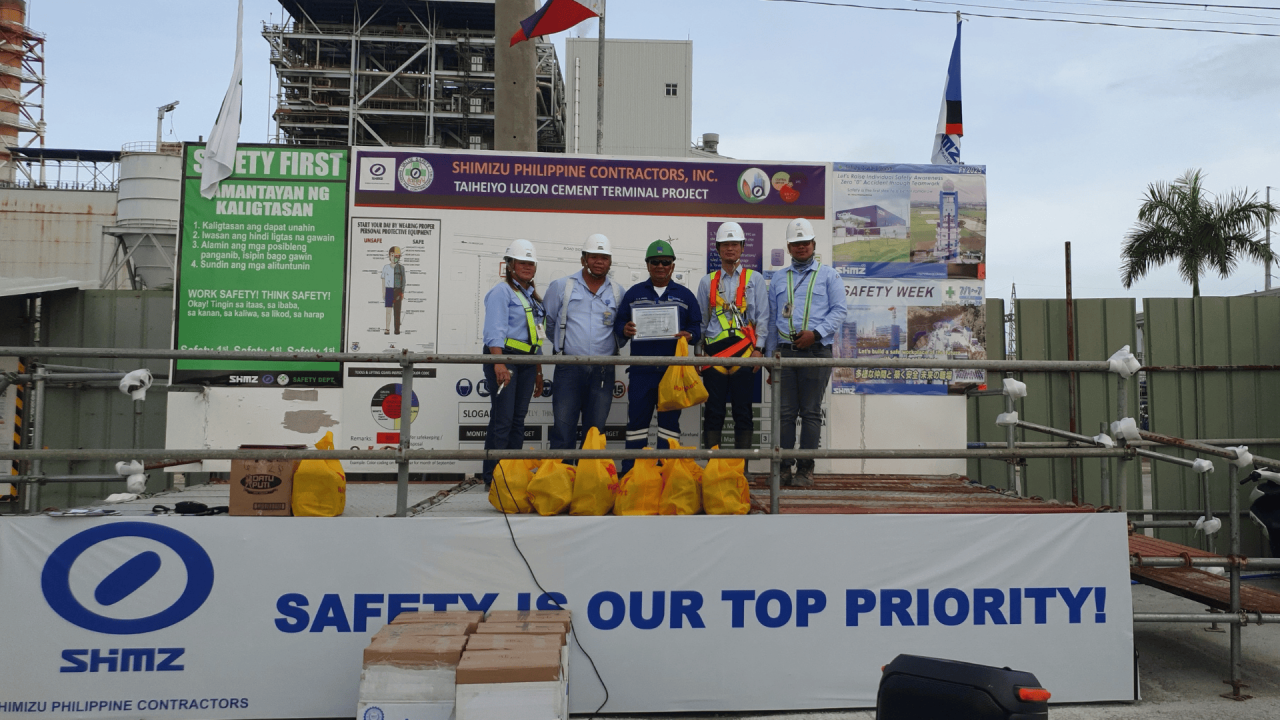 BEC Recognised for Safety at Taiheiyo Cement Project | BEC